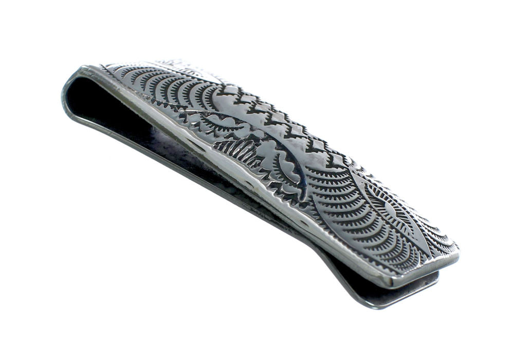 Sterling Silver Native American Money Clip SN20369 – SilverTribe