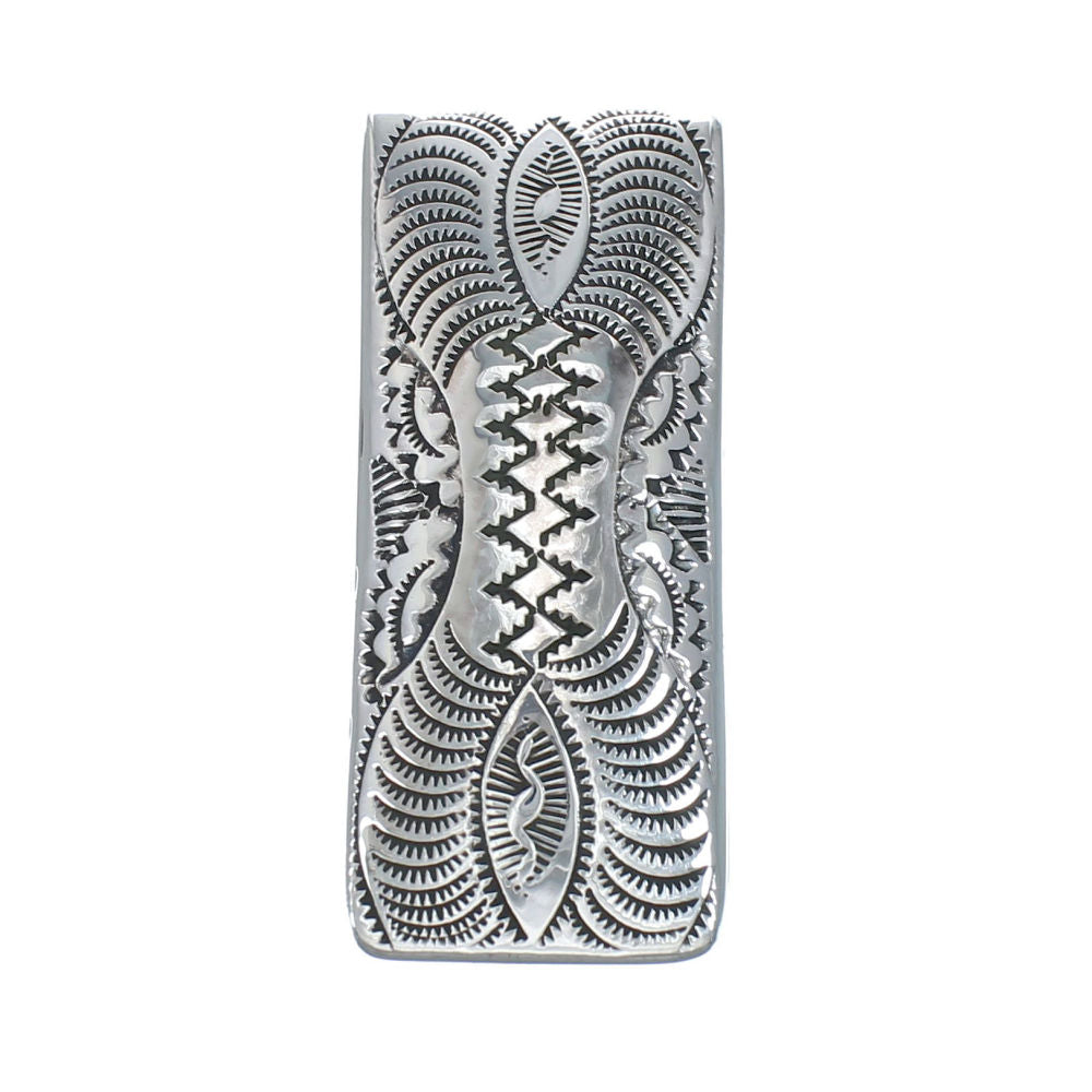 Sterling Silver Native American Money Clip SN20369 – SilverTribe