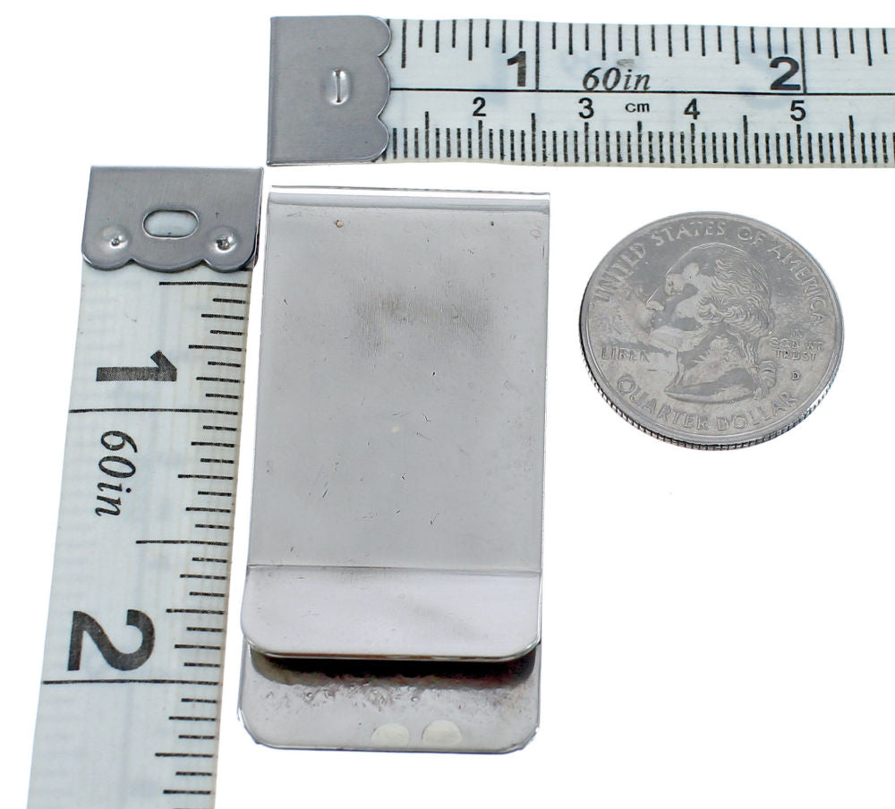 Native American Navajo Genuine Sterling Silver And 12KGF Turtle Money ...