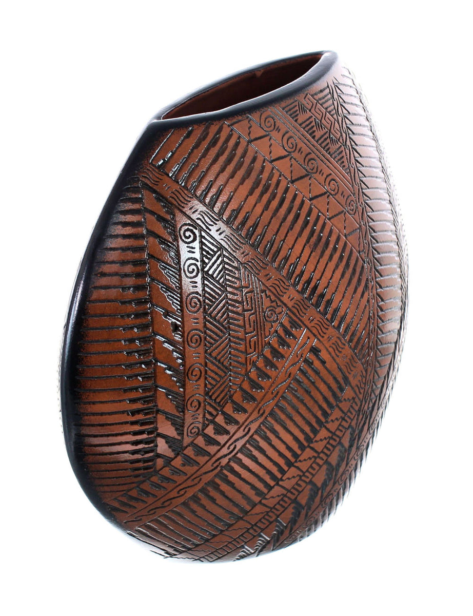 Native American Navajo Eagle Hand Crafted Pottery JX127380 – SilverTribe